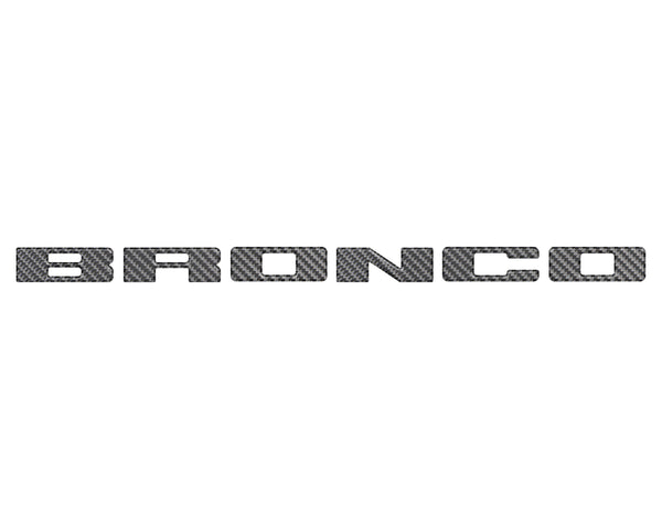 Front Grille Letters Overlays Fits 2021-2024 Ford Bronco Sport – Cali ...
