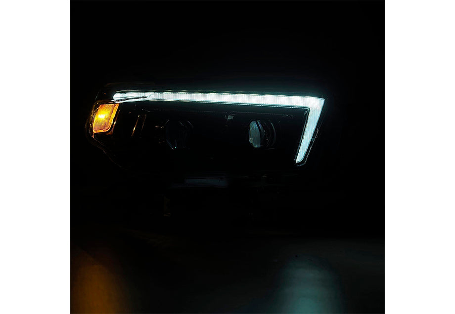 PRO-Series Projector Headlights Alpha-Black Fits 10-13 Toyota 4Runner ...