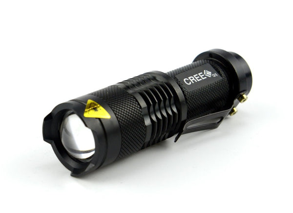 Mini Zoomable Tactical Flashlight – Cali Raised LED