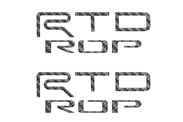 Hood Louver Letter Overlays Fits 2022-2024 Toyota Tundra TRD Pro – Cali ...