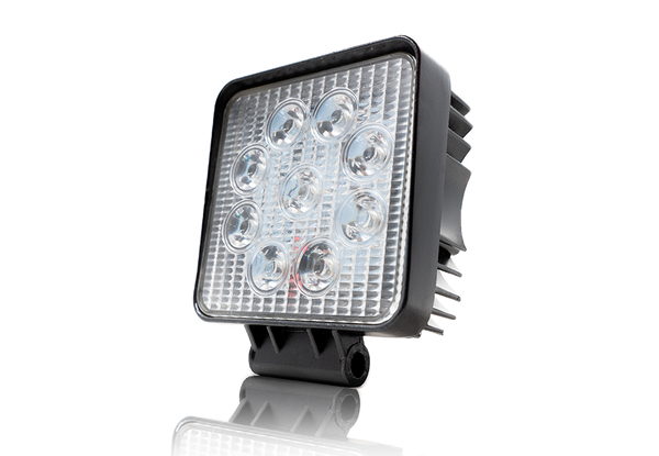 27W Square Work Light – Cali Raised LED